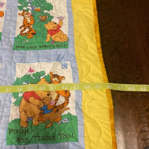 Handmade | Bedding | Vintage Handmade Winnie The Pooh Quilt Patch ...